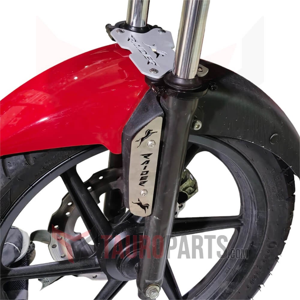 Raider 125 – Accesorios en acero para tu moto